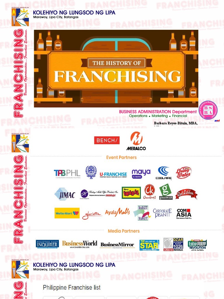 History of Franchisng | PDF | Franchising | Industrial Revolution
