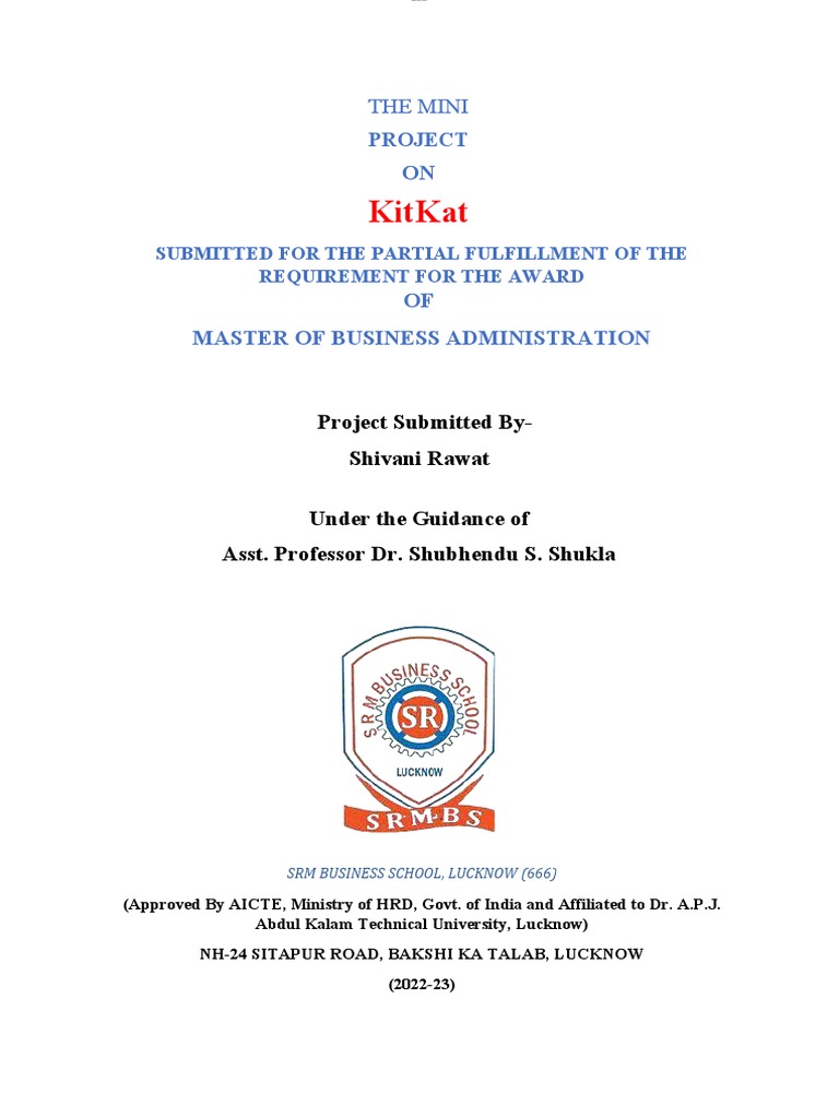 Kit Kat | PDF | Chocolate | Brand