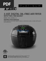 Ambiano Air Fryer Manual | PDF | French Fries | Ac Power Plugs And Sockets
