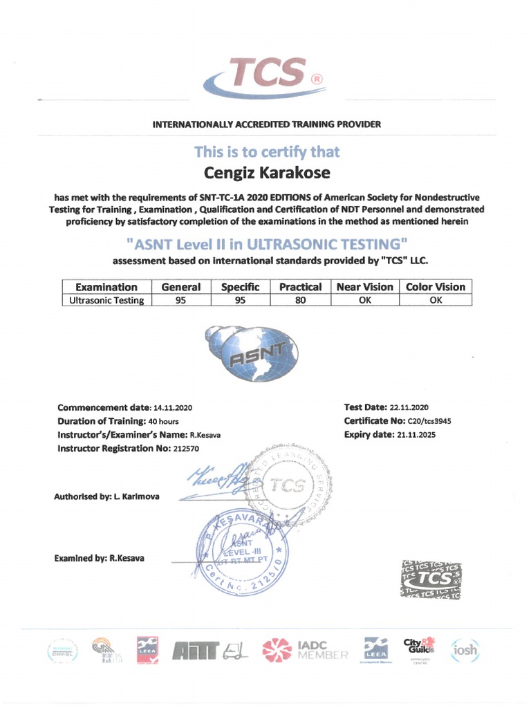 Ultrasonic Test Level 2 | PDF