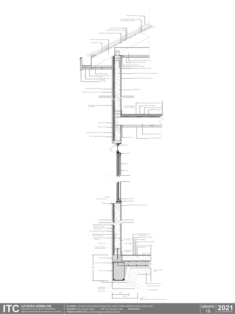 Corte Integral Balloon Frame G18 | PDF | Química | Ingeniería de ...
