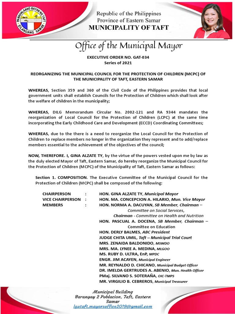 2019 MCPC Organization | PDF | Quorum | Justice