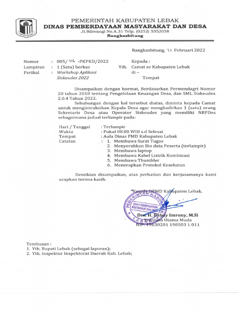 @workshop Siskeudes Final0001 | PDF