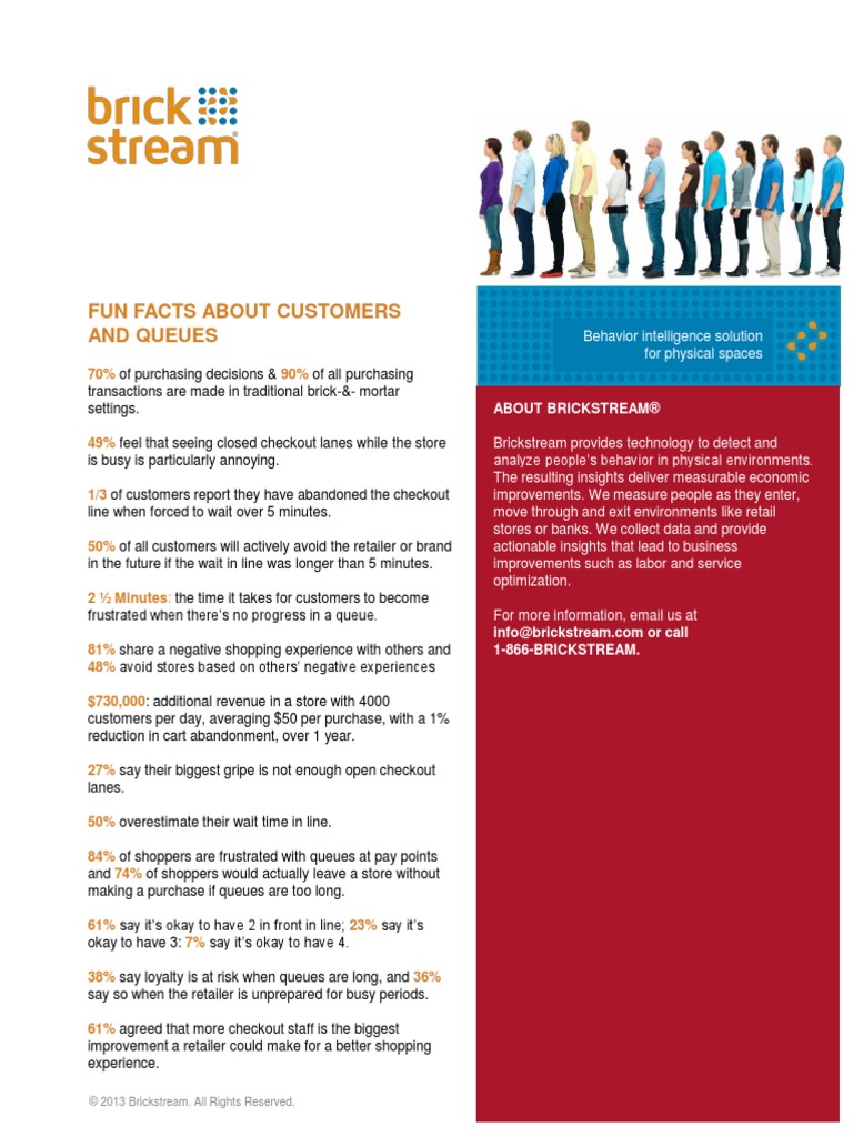 Brickstream Fun Facts - 10-28-13 | PDF | Retail | Point Of Sale
