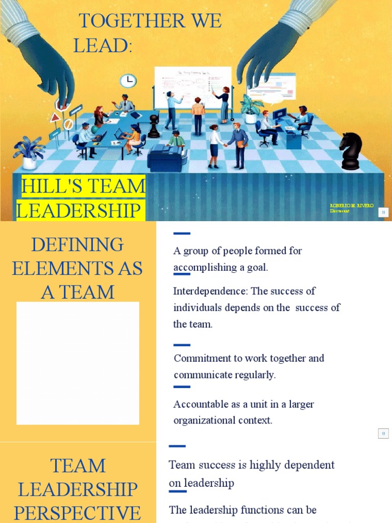 Together We Lead Hill's Team Leadership Finalized | PDF | Leadership ...