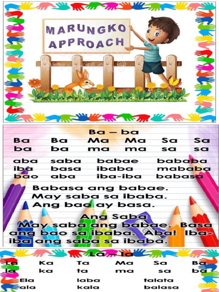 Marungko Approach | PDF Marungko Approach | PDF