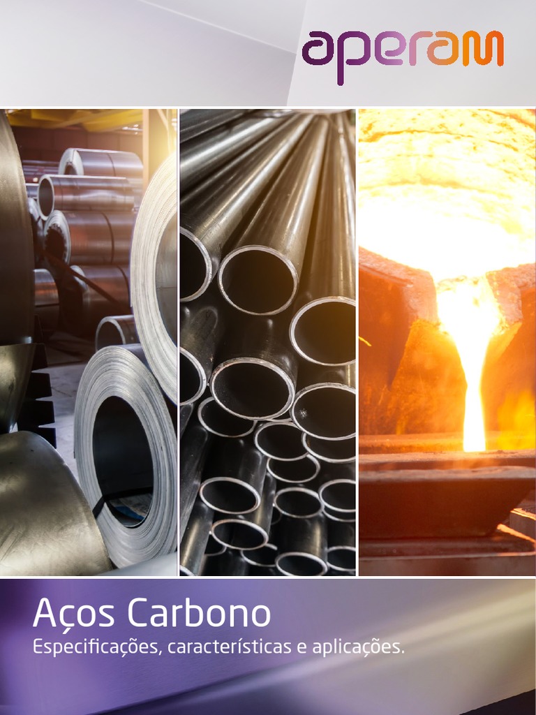 Aperam - Catálogo Aços Carbono.pdf | PDF | Aço | Natureza