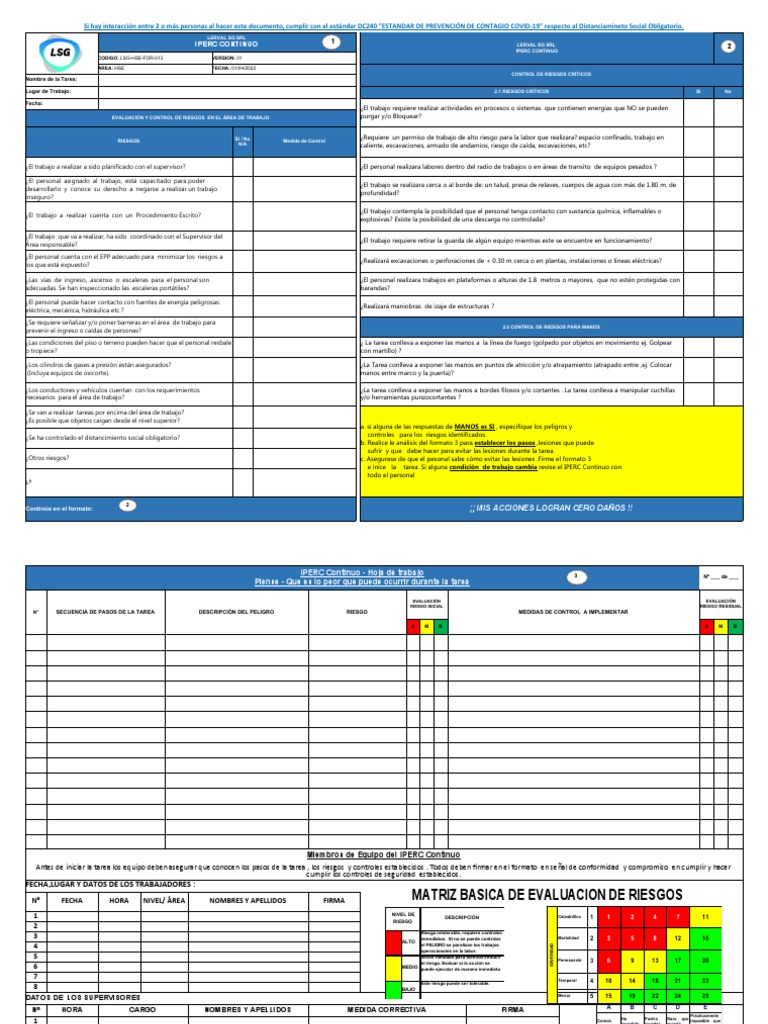 F13 Iperc Continuo | PDF