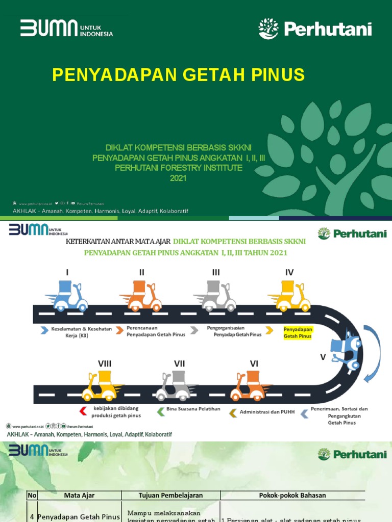 Penyadapan Getah Pinus: Panduan Lengkap | PDF