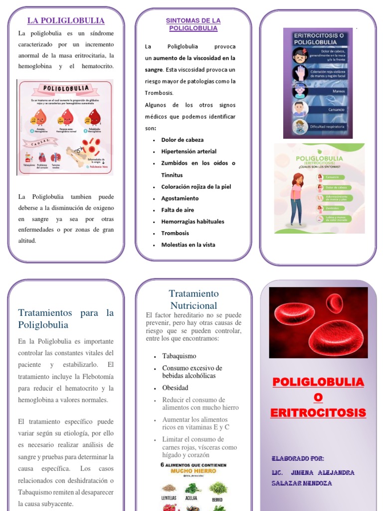 Poliglobulia: Síntomas y Tratamientos | PDF | Sangre | Epidemiología