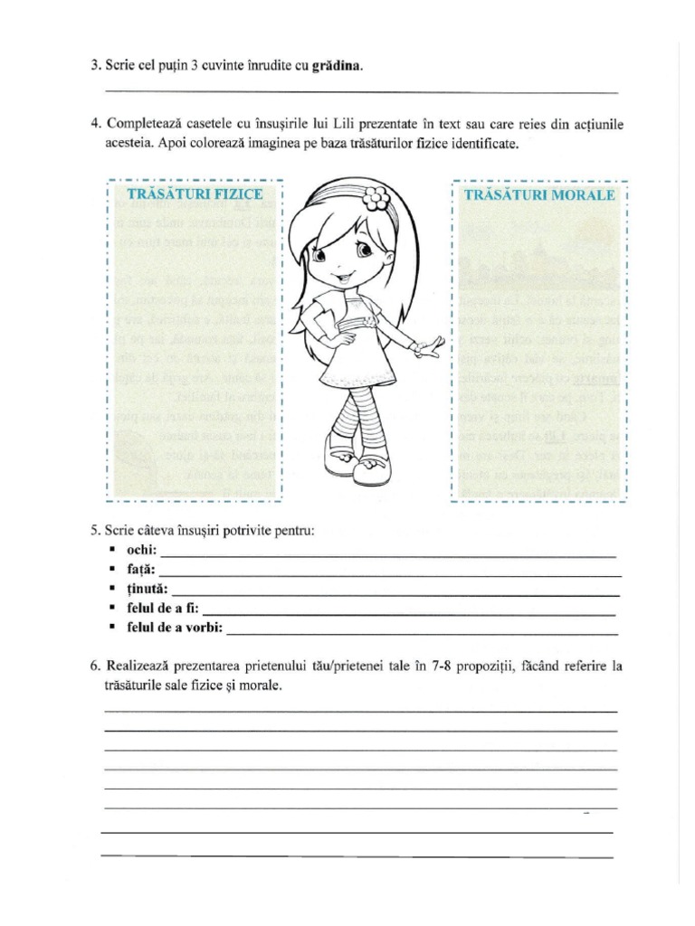 Descrierea Unei Fiinte Iii) | PDF