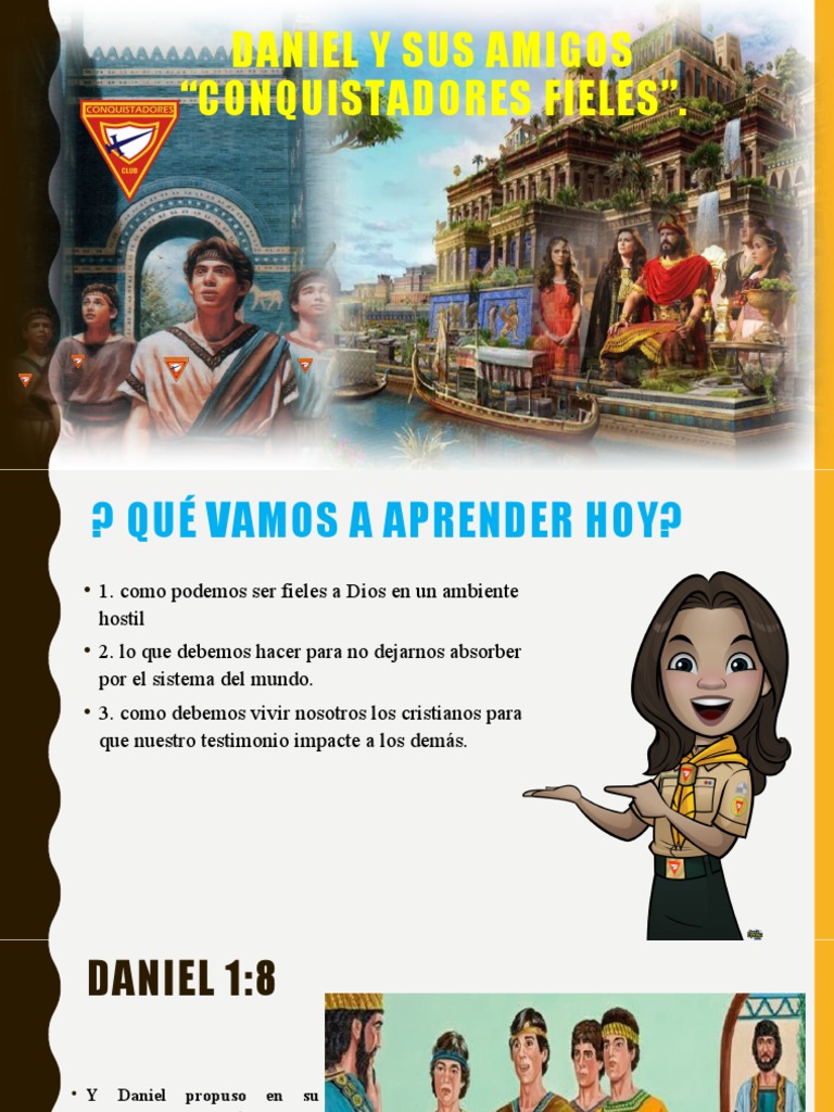 Daniel y Sus Amigos | PDF | Daniel (figura bíblica) | Creencia ...