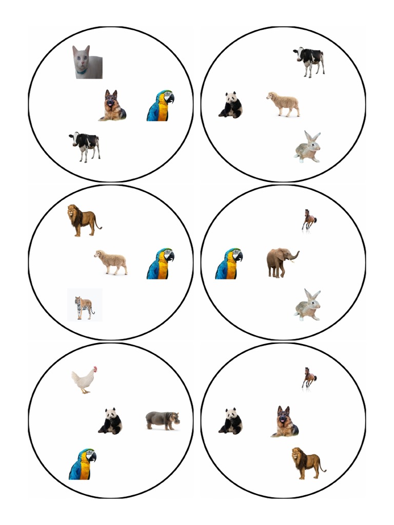 Dobble Animales | PDF