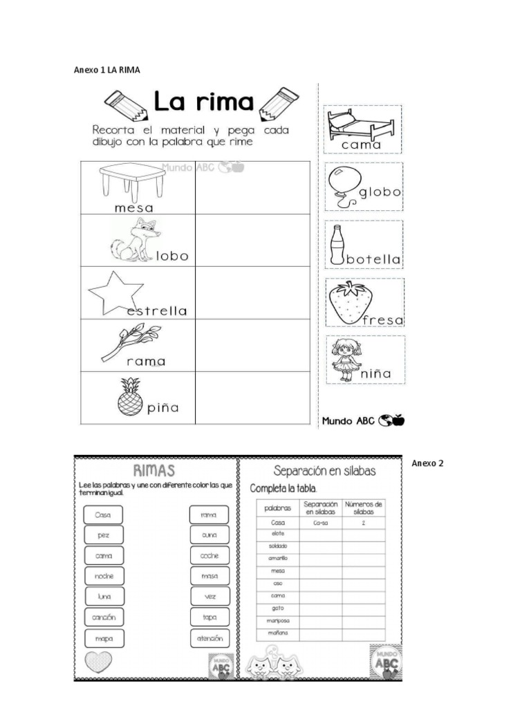 Anexo 1 LA RIMA | PDF