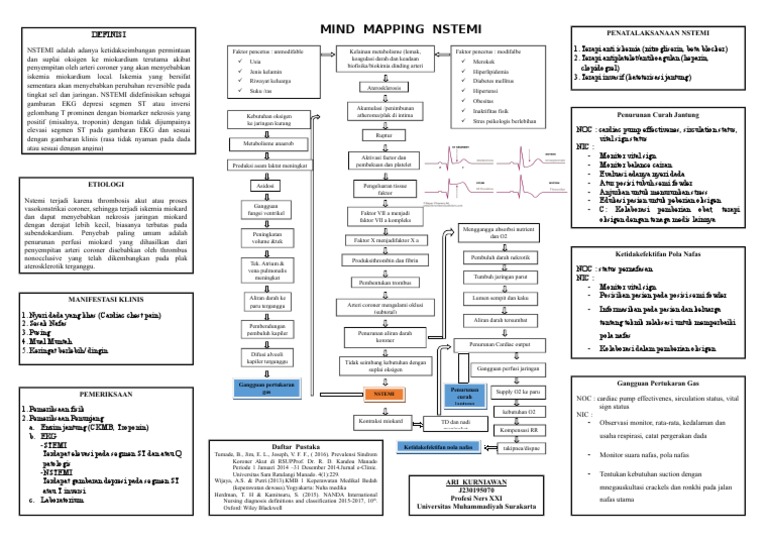 Mind Map Nstemi Ari PDF Free PDF | PDF