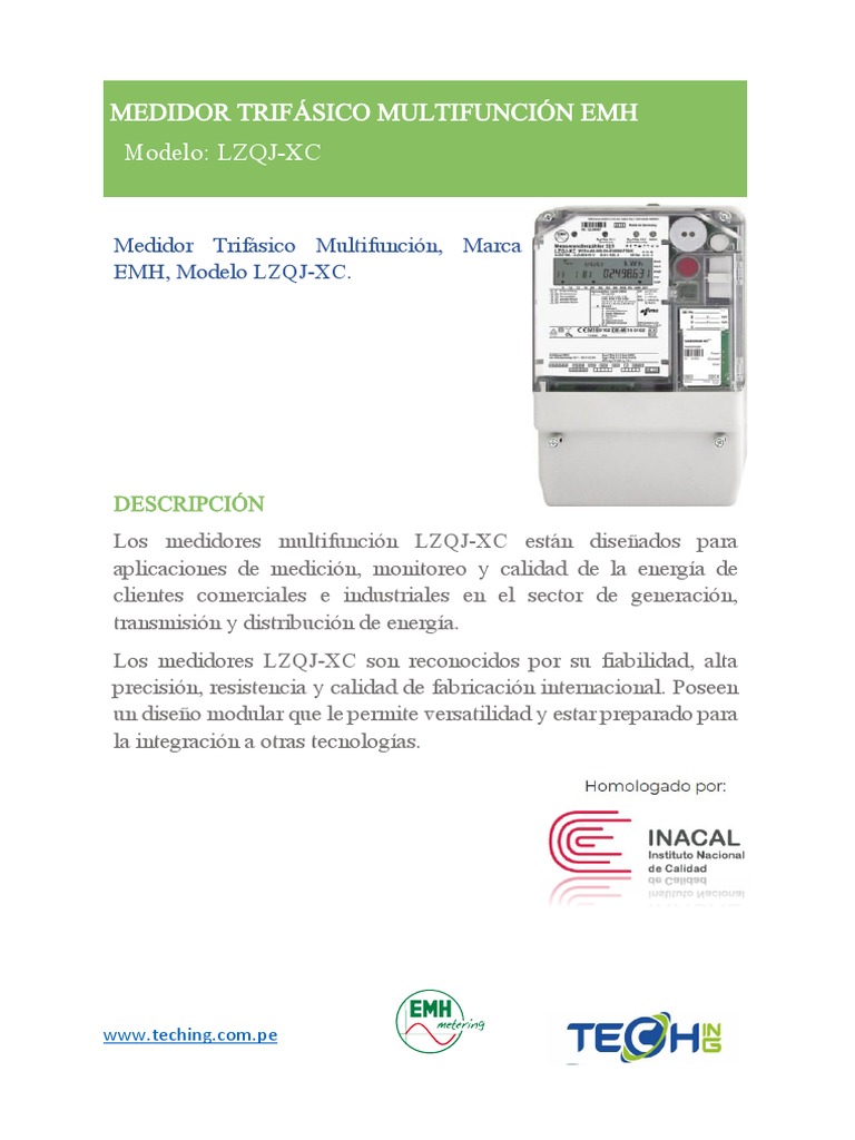 Medidor Multifuncion Emh LZQJ XC | PDF | Contraseña | Software