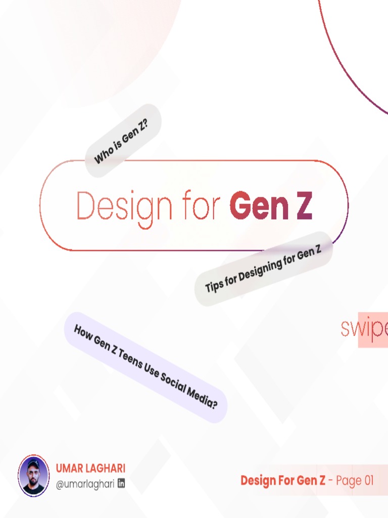 Design For Generation Z PDF | PDF | Typography | Minimalism