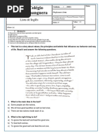 English Grade 5 Model Paper | PDF | Multiple Choice | Linguistic Typology