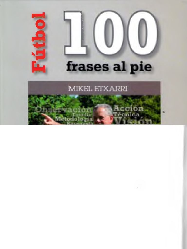 Futbol Cien Frases Al Pie | PDF | Deportes y actividades al aire libre ...
