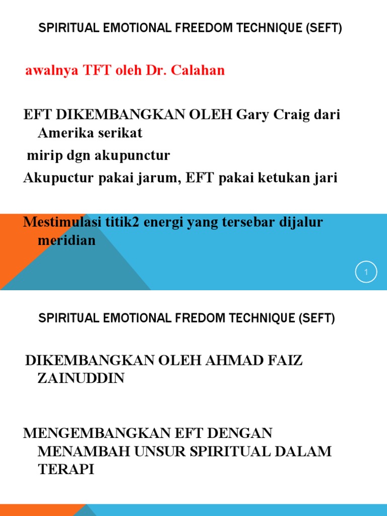 Iwan Samsugito, S.KP, M.Kes - SEFT | PDF | Pengembangan Diri | Kesehatan Holistik