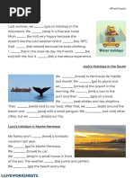 Past Simple Paragraph Practice | PDF