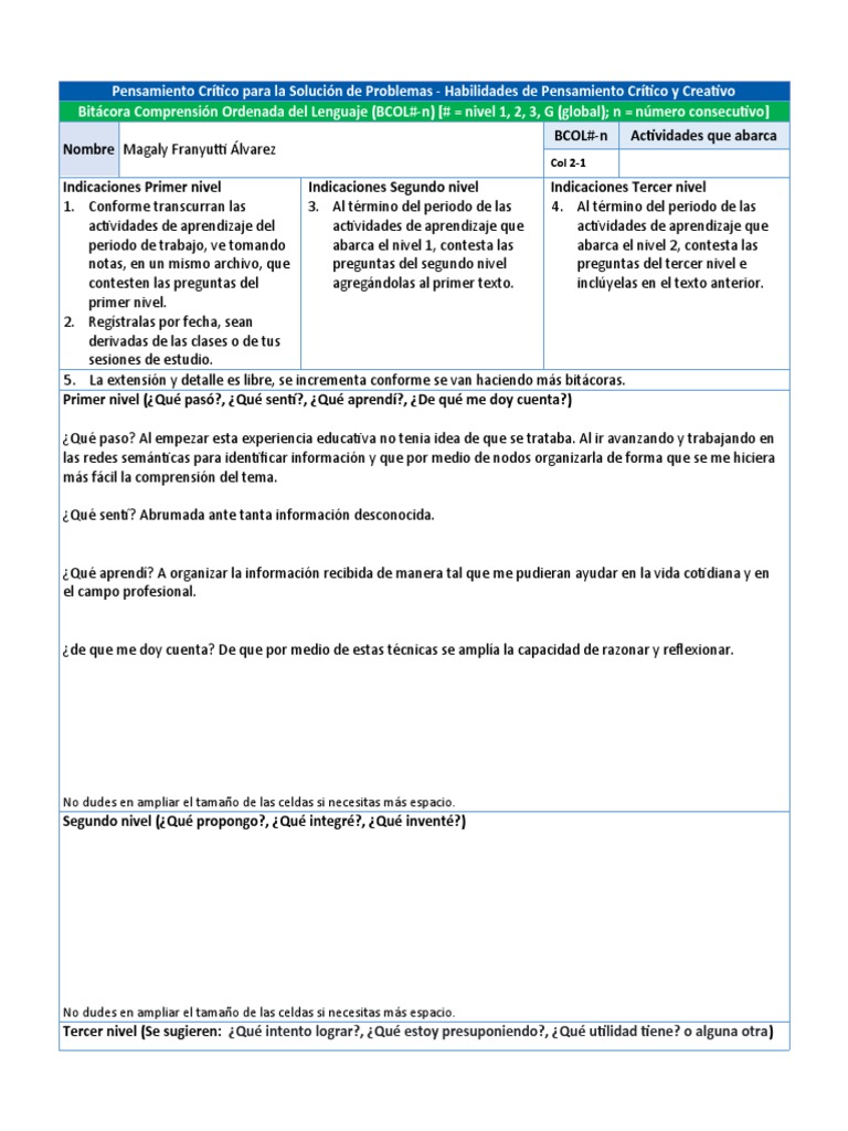 Frtyu | PDF | Pensamiento | Pensamiento crítico
