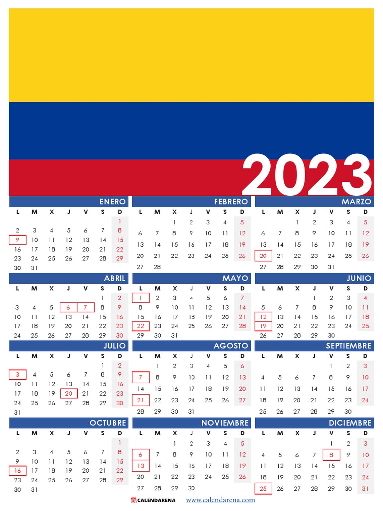 Calendario 2023 | PDF