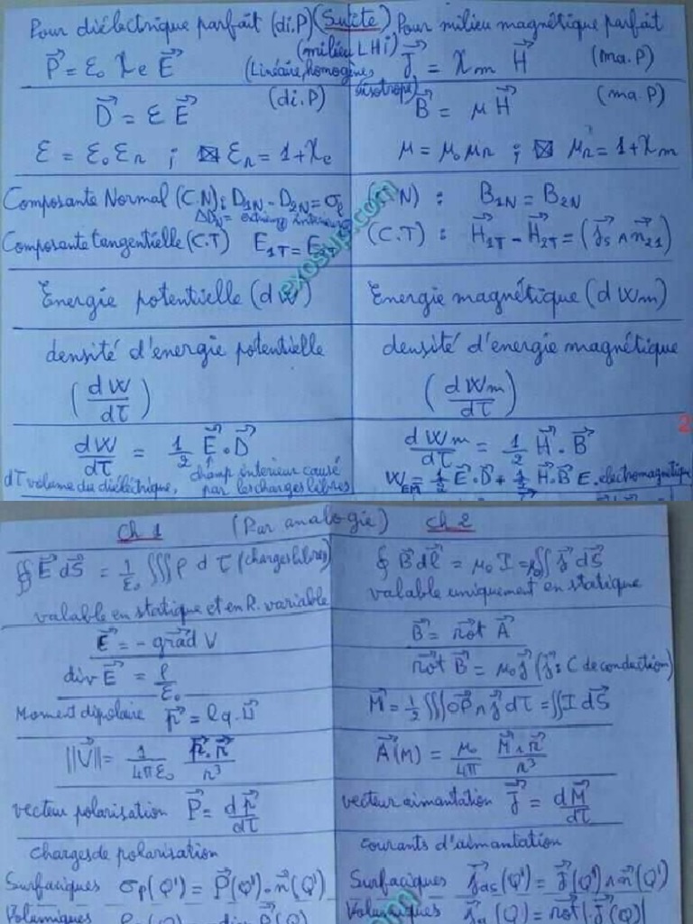 Résumé Électricité 3 | PDF