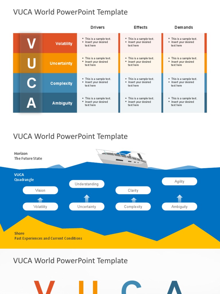 7640 01 Vuca World Powerpoint Template 16x9 | PDF | Economies | Cognition