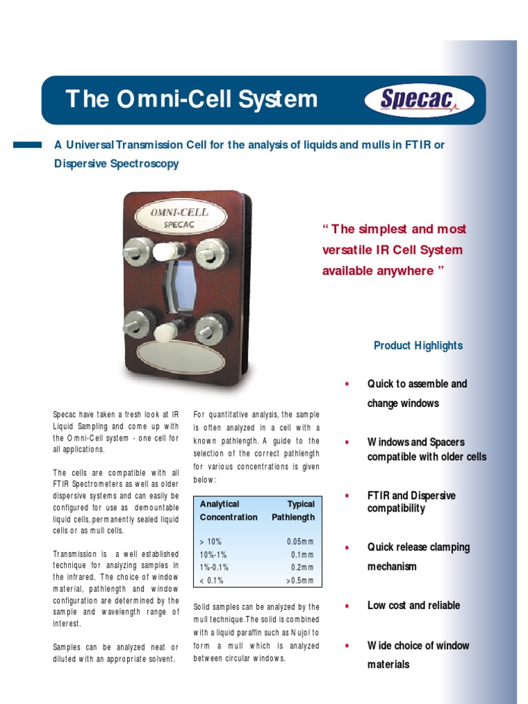OMNICELL | PDF | Physical Chemistry | Scientific Techniques