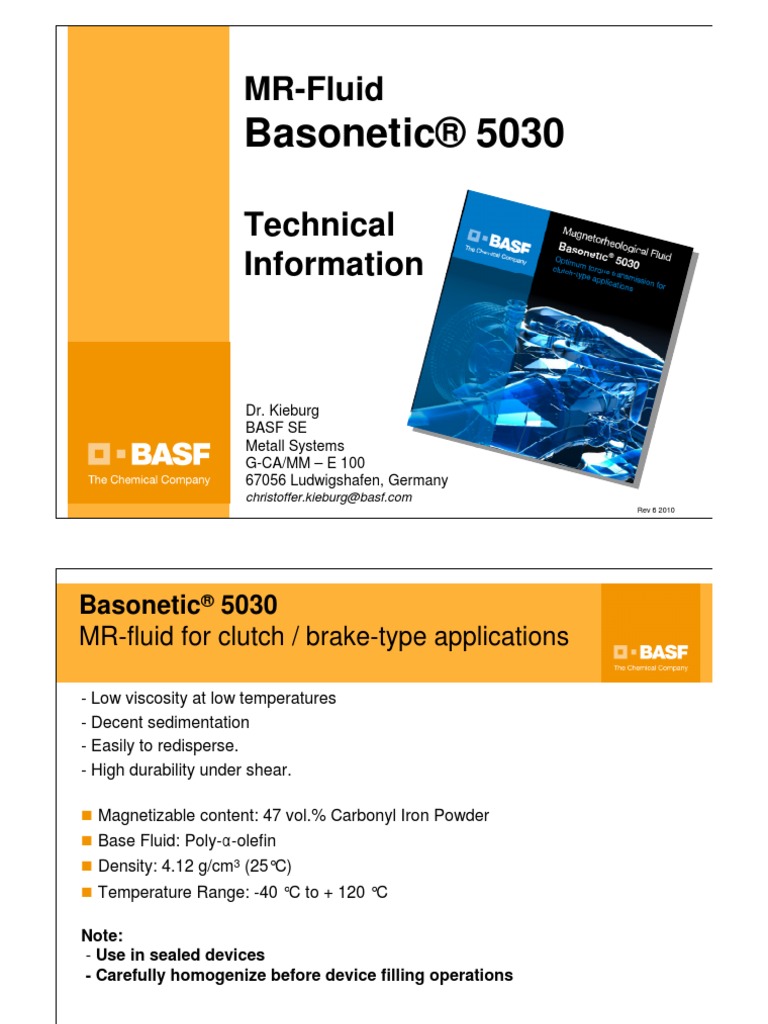 Technical Data Basonetic 5030 PDF | PDF