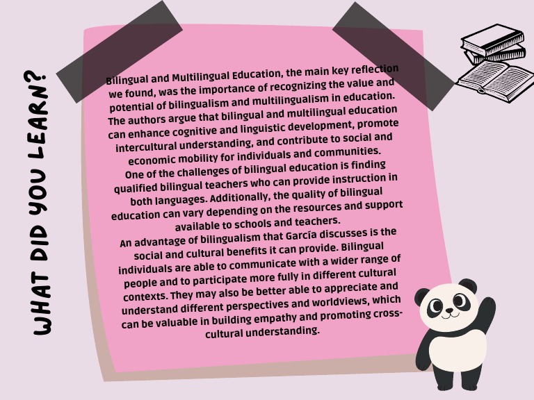 Bilingual Education Portfolio | PDF | Language Education | Second Language Acquisition