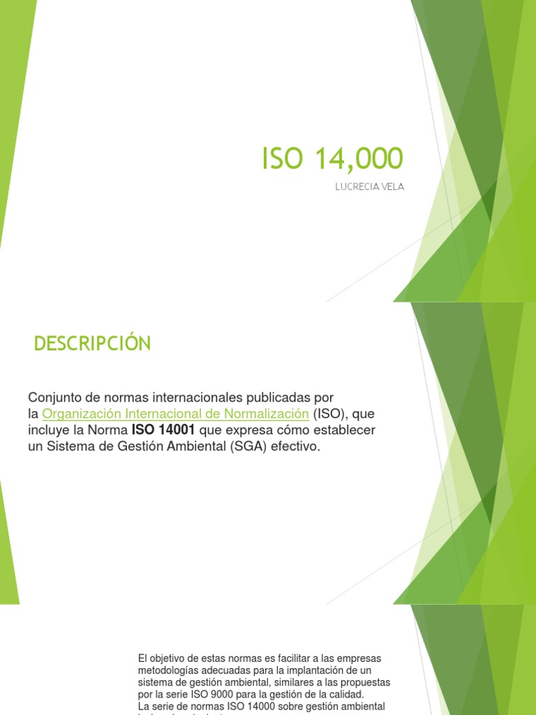 Iso 14,000 | PDF | Evaluación del ciclo de vida | Economía y medio ambiente