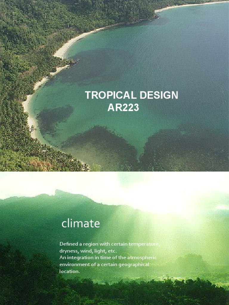 Tropical Intro | Download Free PDF | Humidity | Atmosphere Of Earth