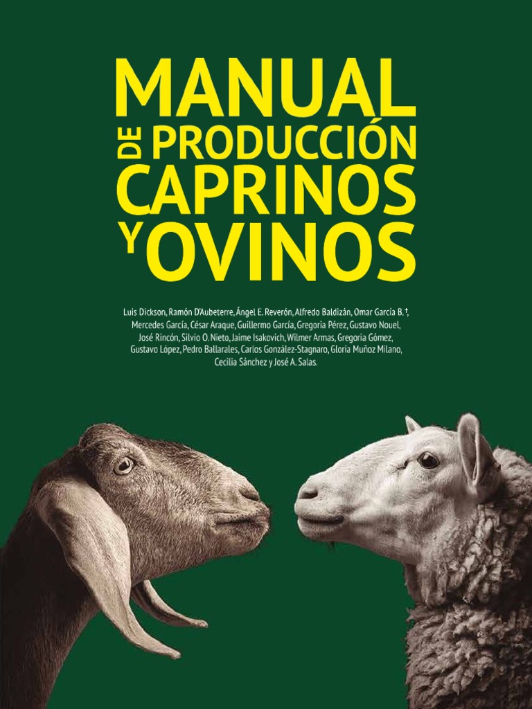 manual_de_produccion_caprinos_y_ovinos | PDF | Oveja | Lana