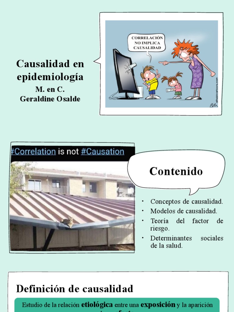 1 Causalidad en Epidemiolog¡a | PDF | Riesgo | Probabilidad