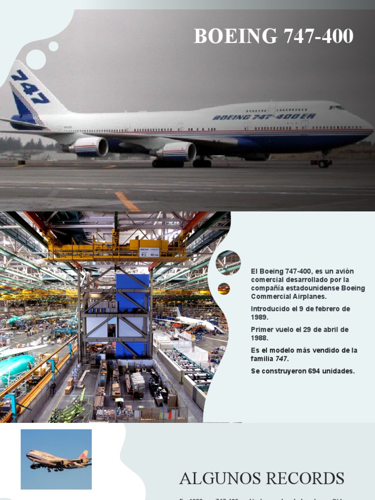 Boeing 747-400 | PDF | Boeing | Avión