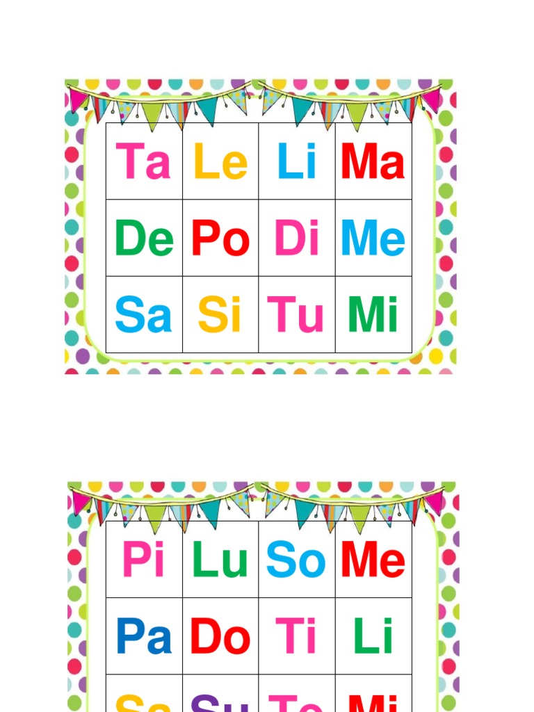 Ejercicios de Sílabas en Español | PDF | Estilo de vida