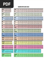 Kalender Suntik KB 3 Bulan | PDF