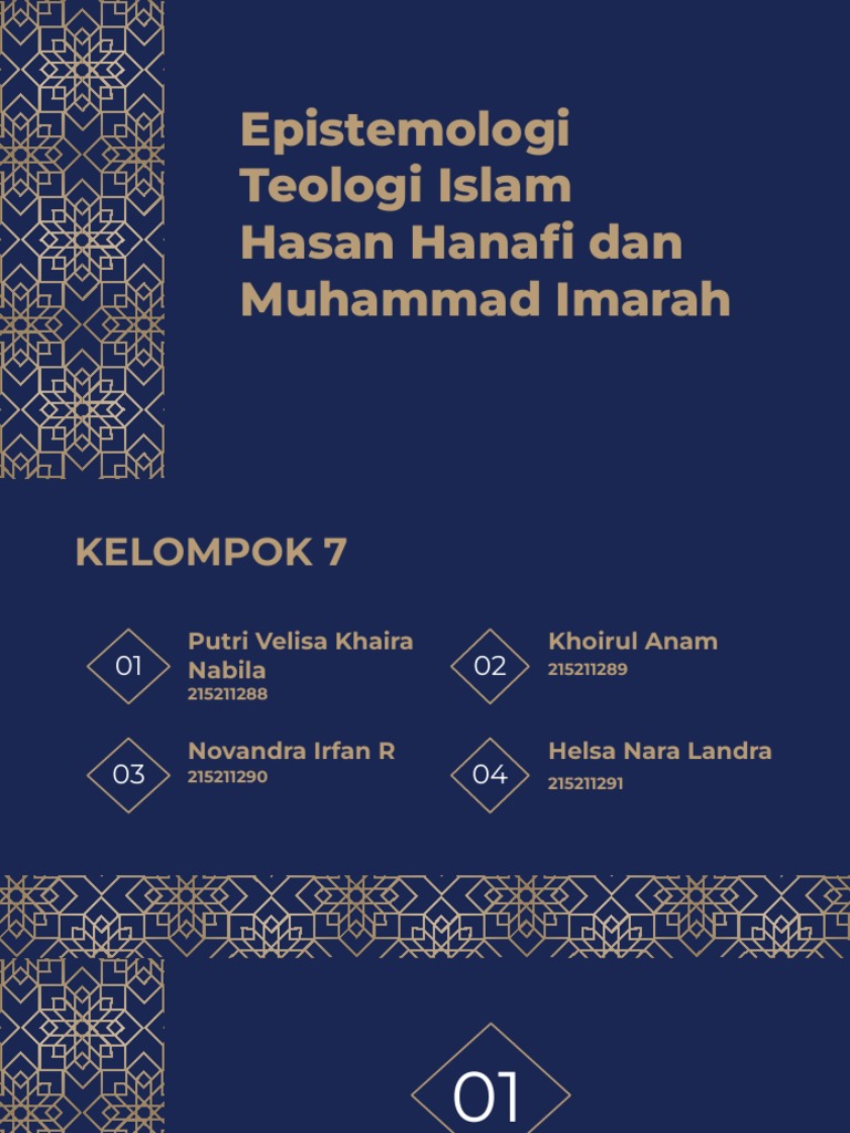 Epistemologi Teologi Islam Hasan Hanafi | PDF | Ilmu Sosial | Filsafat