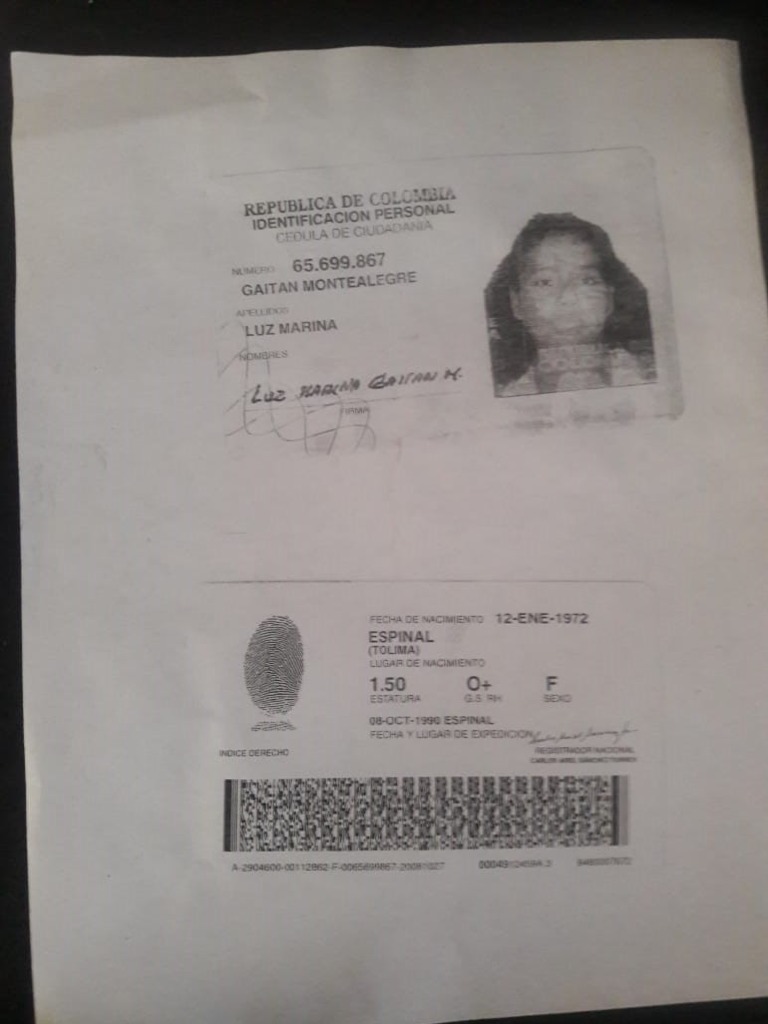 Cedula Luz Marina.pdf | PDF