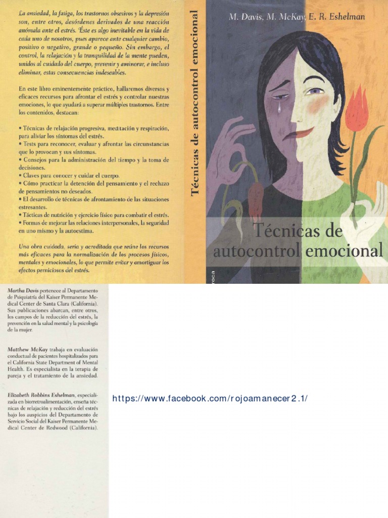 Tecnicas de Autocontrol Emocional Martha Davis PDF | PDF