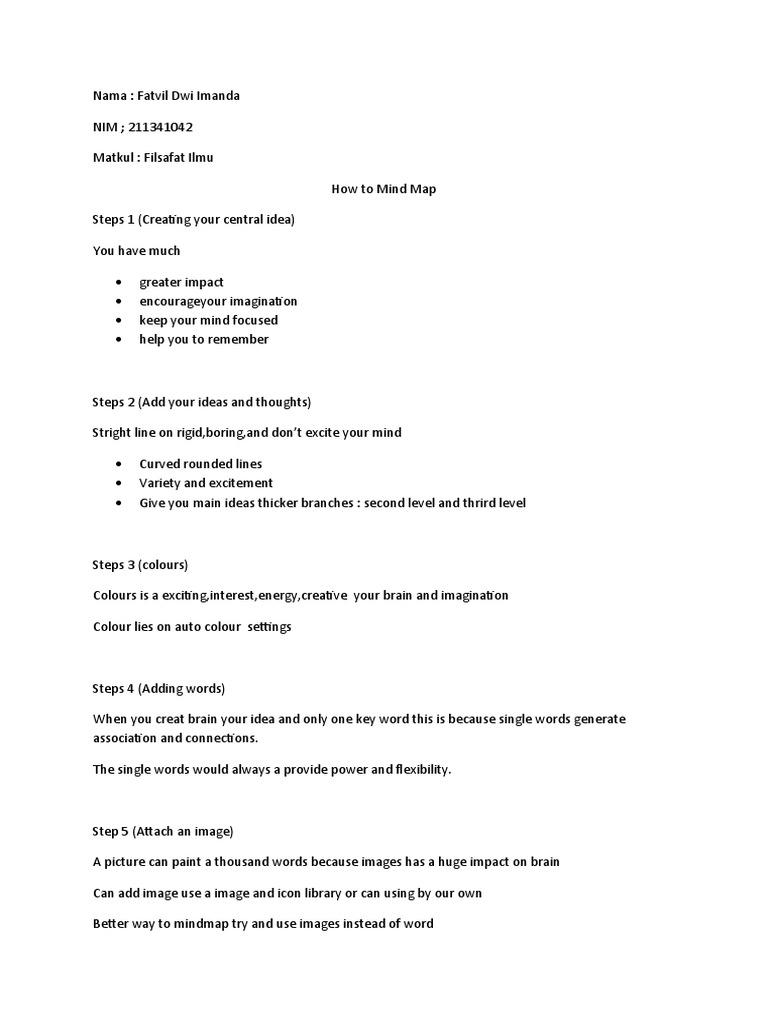 Effective Mind Mapping Techniques | PDF