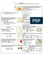 Pengertian dan Rumus Tembereng Lingkaran | PDF | Sains & Matematika