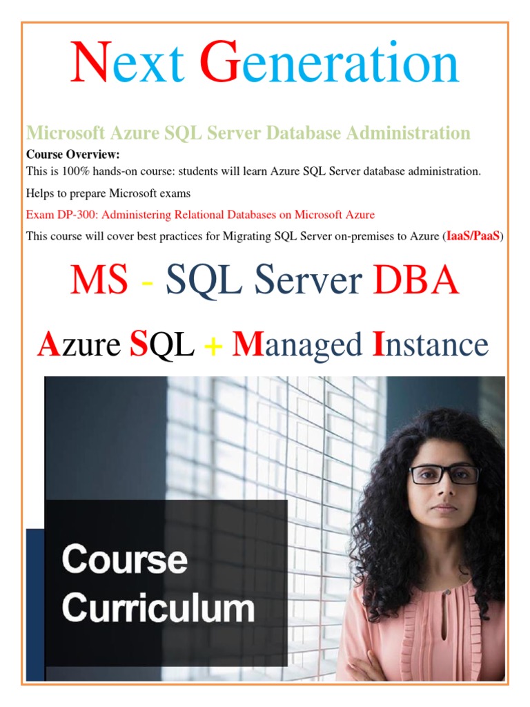 MSSQL-AzureSQL DBA PDF | PDF | Microsoft Sql Server | Databases