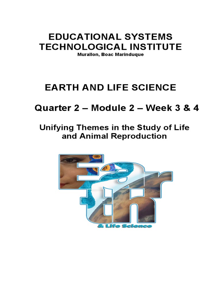 Earth & Life Science - Week 3 & 4 | PDF | Reproduction | Gene