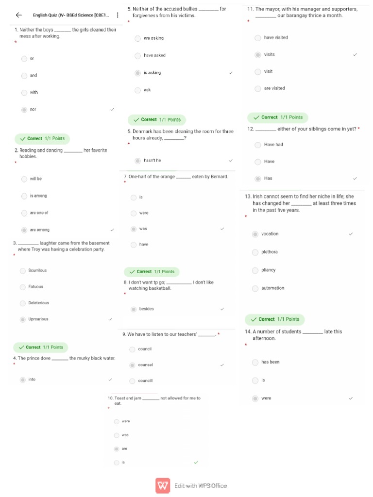 English Cbe 1 | PDF