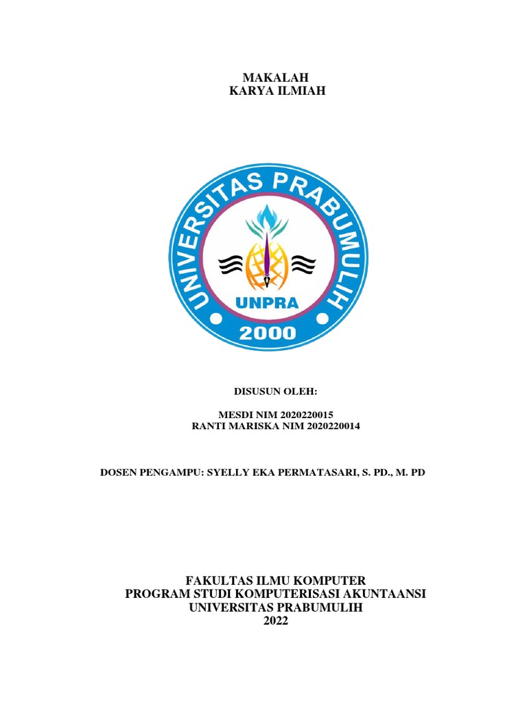 Struktur Karya Ilmiah yang Efektif | PDF