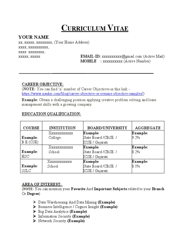 College Resume Template | PDF | Computing