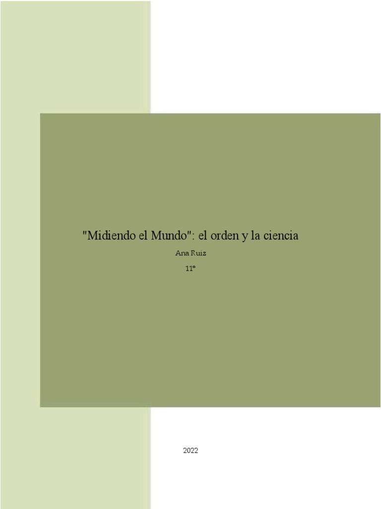 Humboldt y Gauss: Dos visiones científicas | PDF | Matemáticas | Science